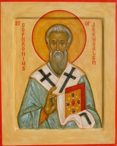 St Sophronius, Patriarch of Jerusalem – Salam Christian Fellowship